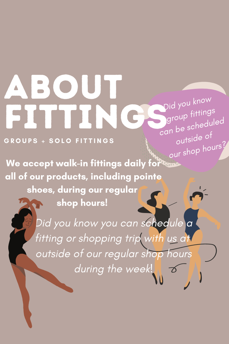 Fittings at Footlights – Footlights Dance & Theatre Boutique