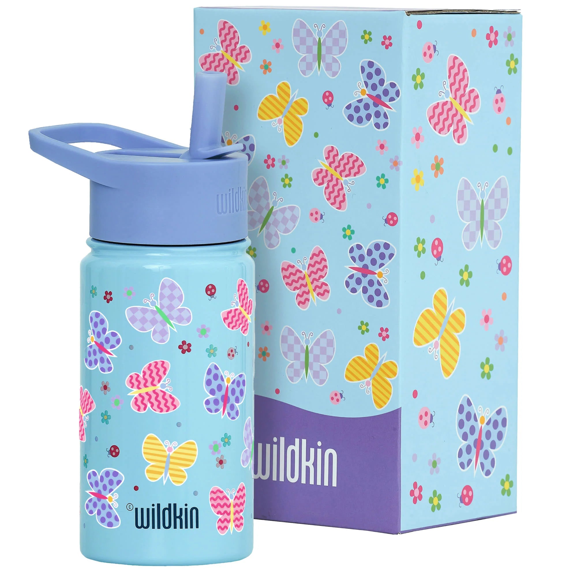 Butterfly Garden Blue Steel Bottle 14 oz (20113) – Footlights Dance ...