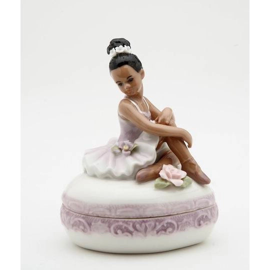 Porcelain Trinket Box Ballerina Purple – Footlights Dance & Theatre ...